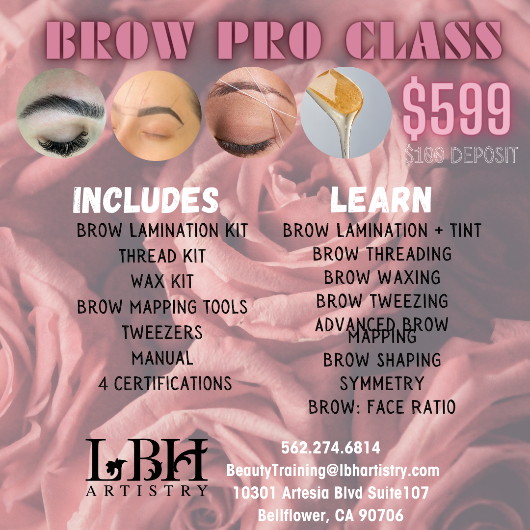 Brow Pro Class – LBH Artistry Boutique